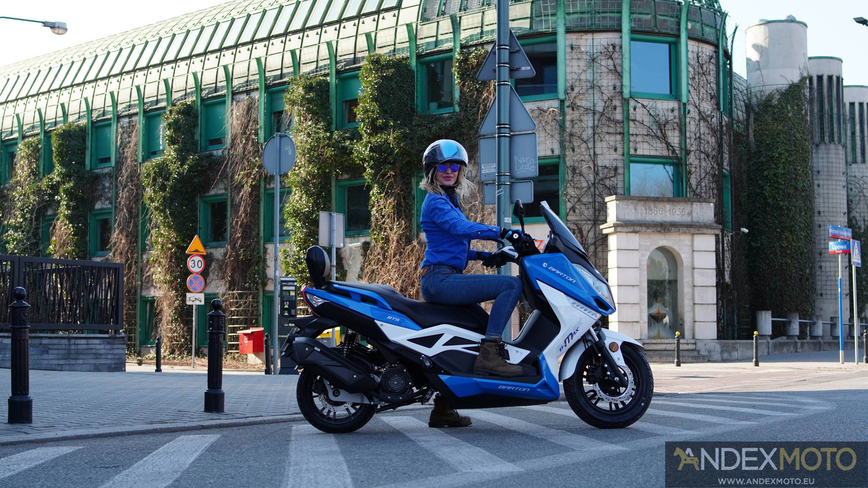 Skuter BARTON B-MAX 125 + kufer | MOTOCYKLE | Andexmoto.eu | Skutery ...